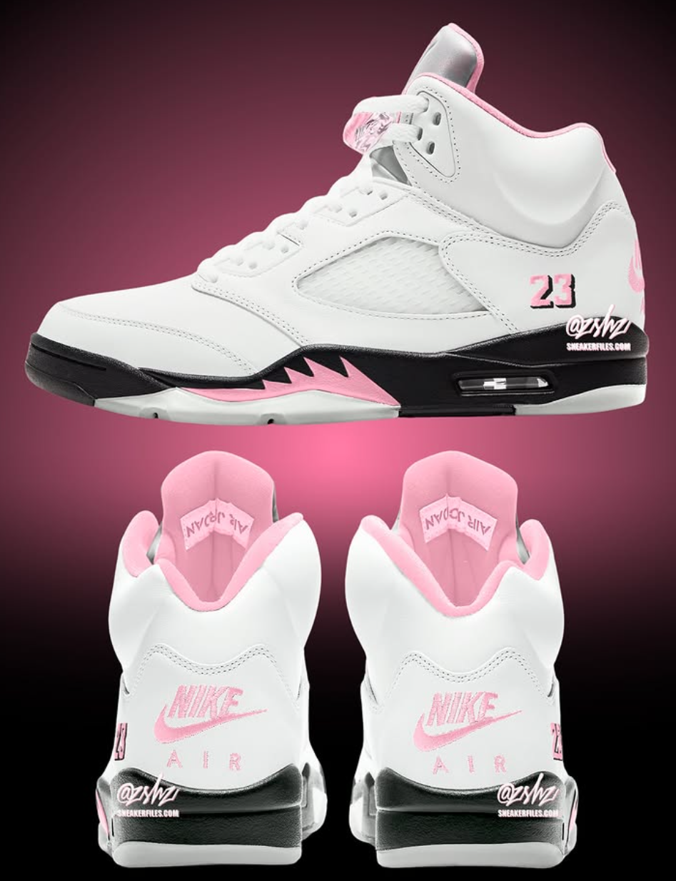 Air Jordan 5 ‘35th Anniversary’ is Treated in a ‘Soft Pink ...