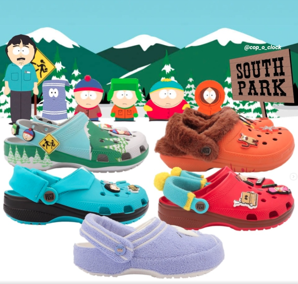 South Park x Crocs Classic Clog Collection Drops Soon – CrepProtect EU
